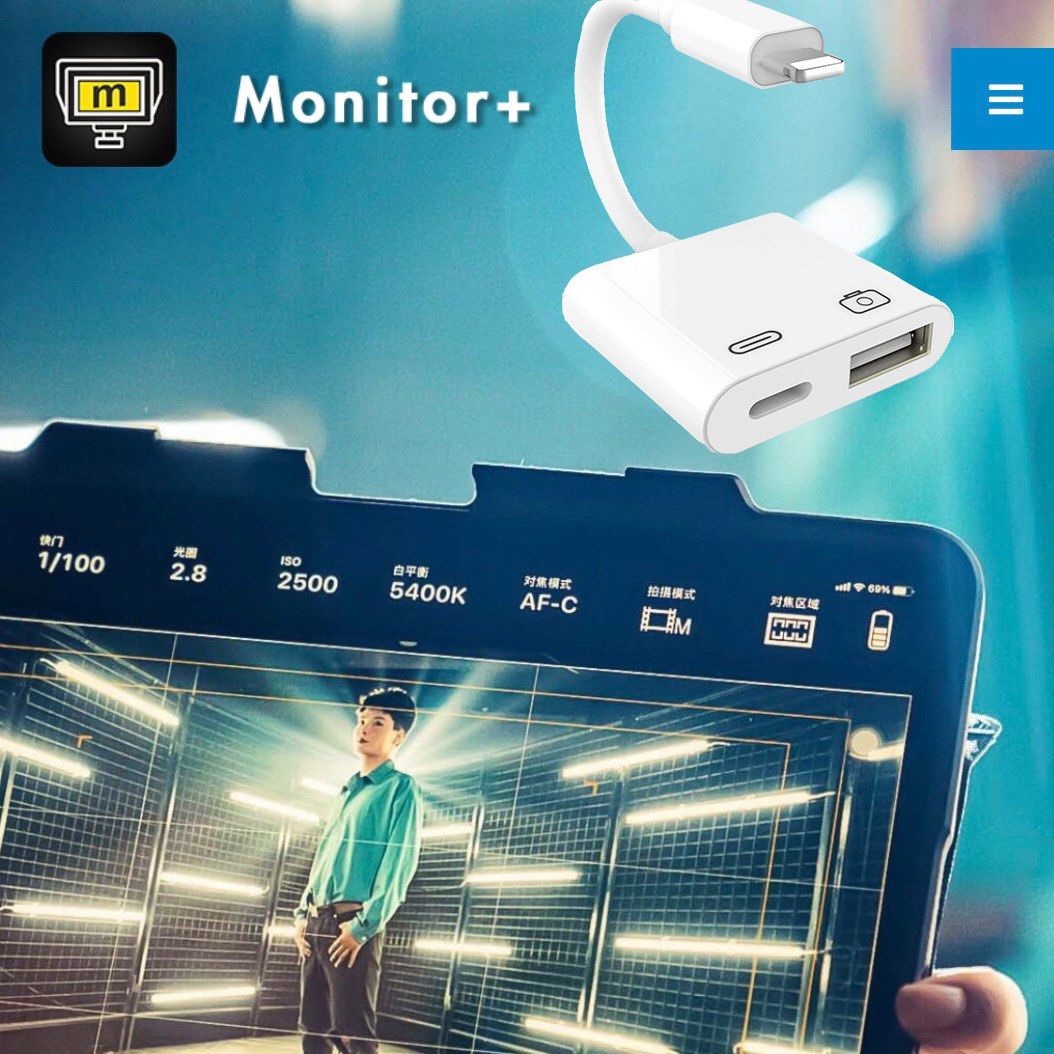 Lightning to USB Camera Adapter, USB 3.0 OTG Cable Adapter for iPhone ...