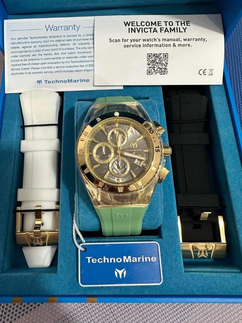 LIMITED EDITION Collaboration of Technomarine x Invicta EARTH EDITION ...