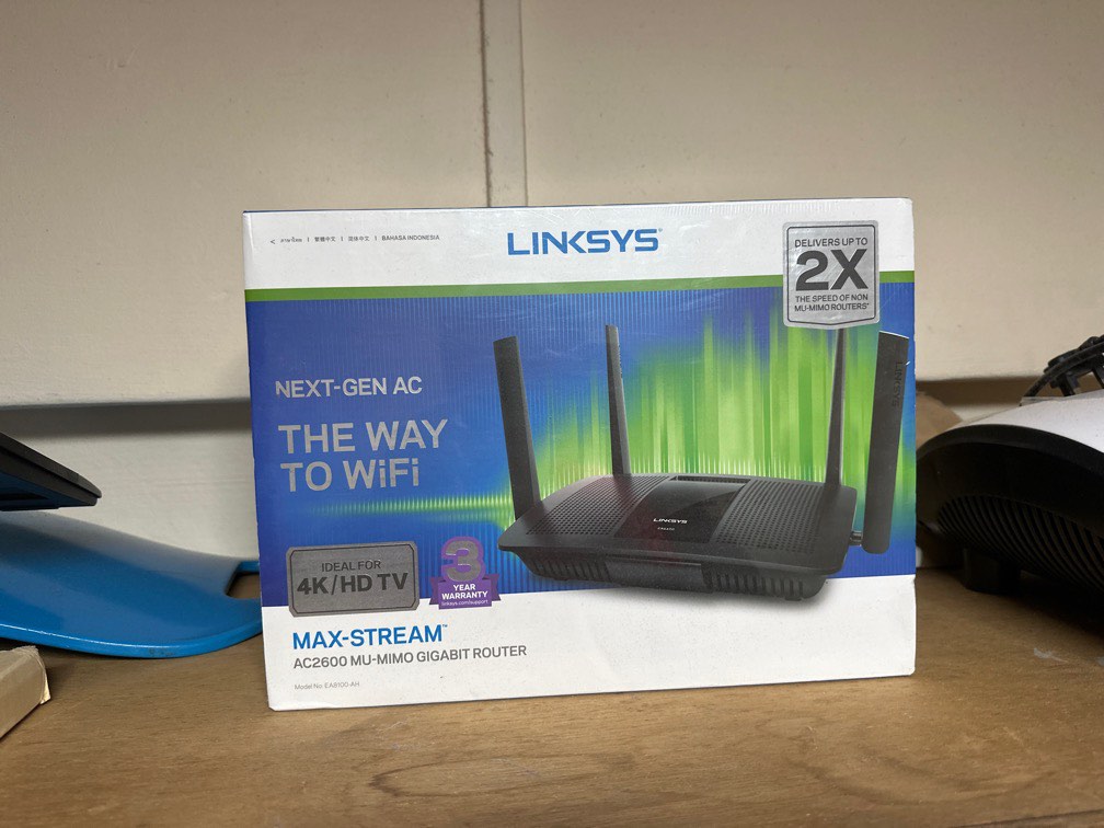 Linksys wifi router, Computers & Tech, Parts & Accessories, Networking ...