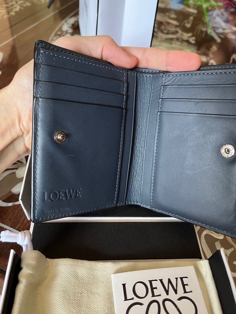 Loewe SGC SLIM compact wallet, Luxury, Bags & Wallets on Carousell