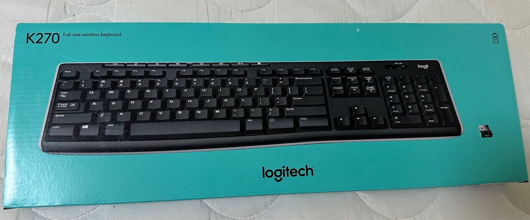 Logitech K270 Wireless Keyboard, Computers & Tech, Parts & Accessories ...