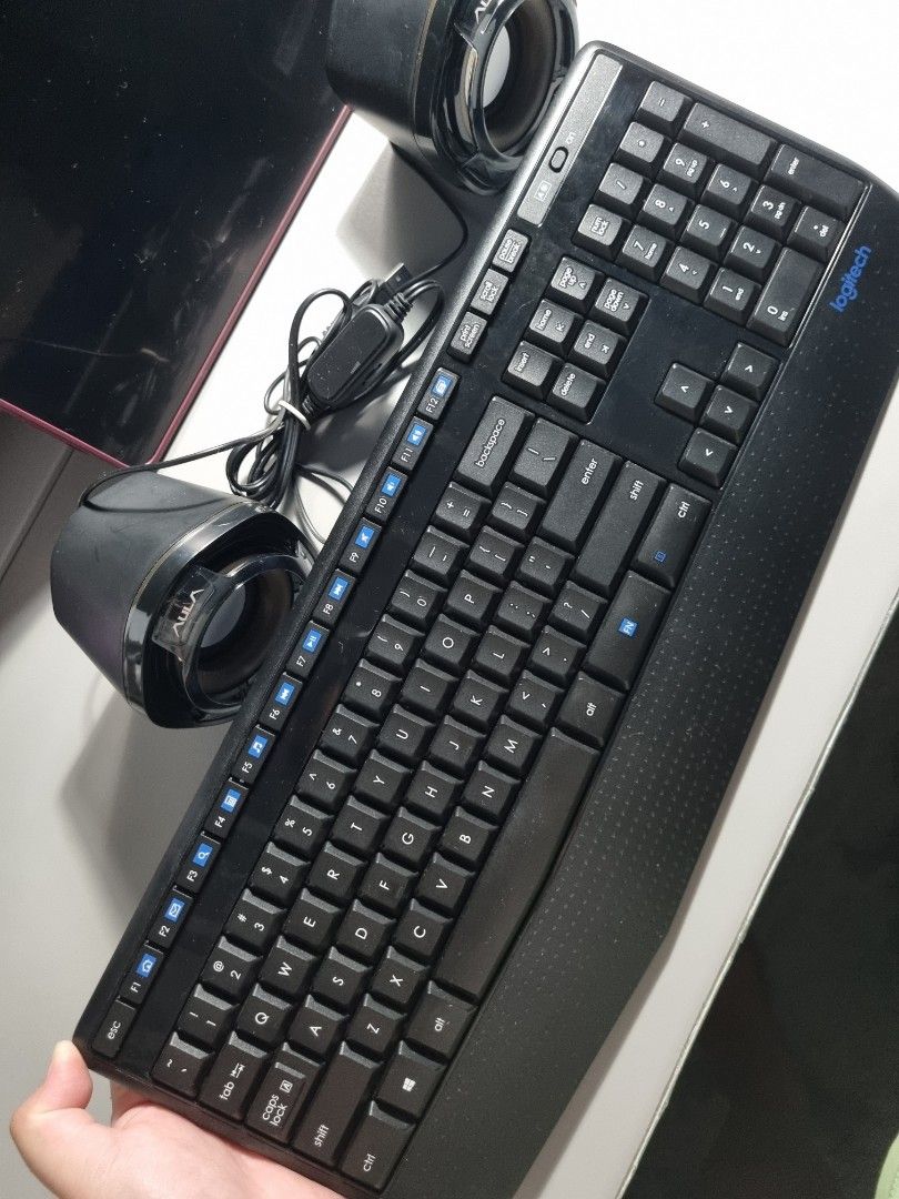 LOGITECH K345, Computers & Tech, Parts & Accessories, Computer Keyboard ...