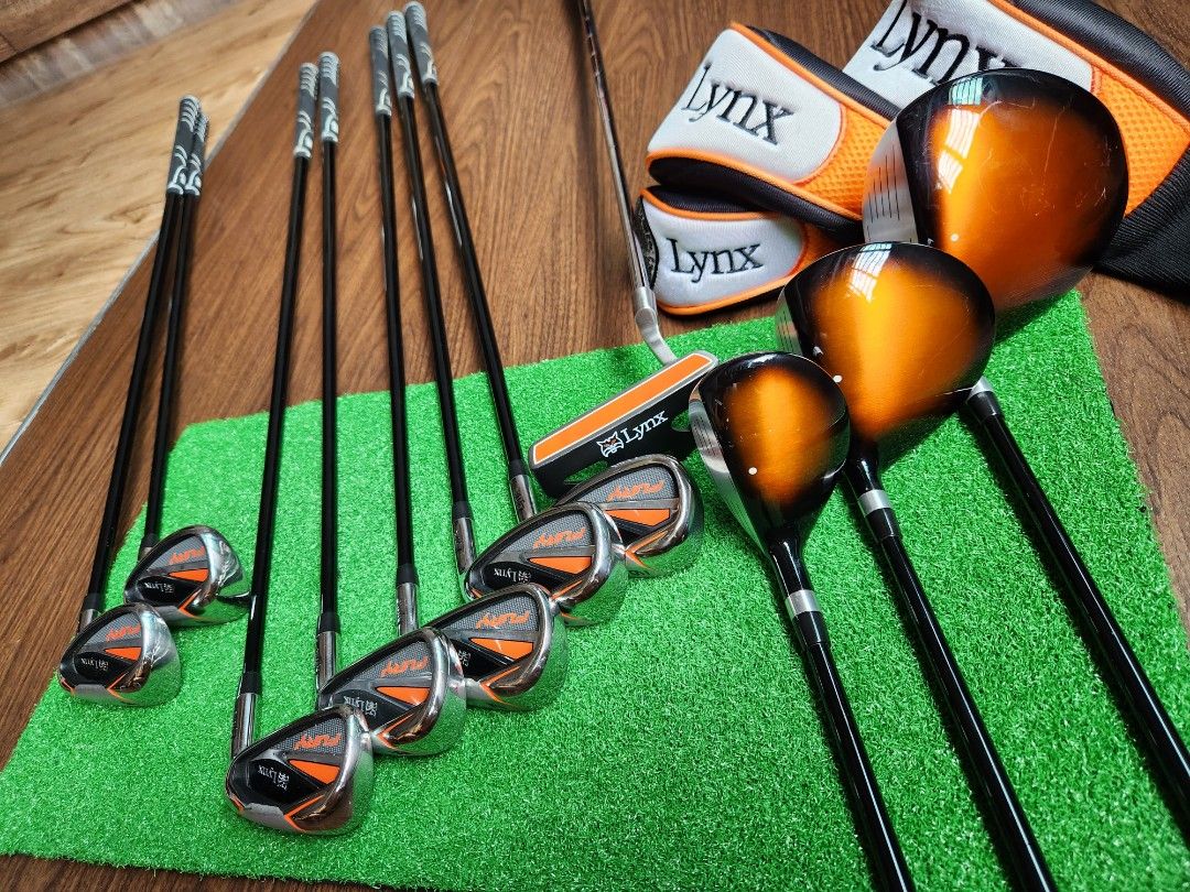 Lynx golf set (superb condition), Sports Equipment, Sports & Games ...