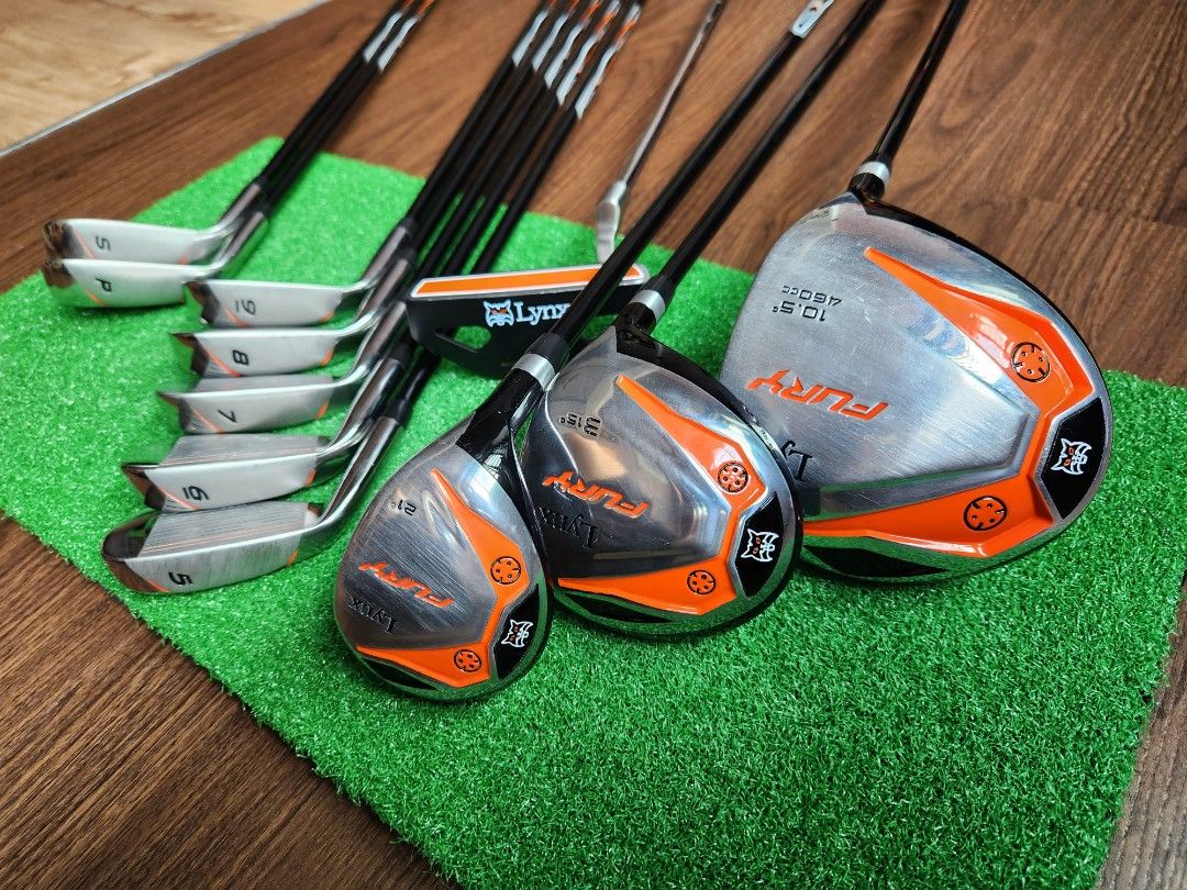 Lynx golf set (superb condition), Sports Equipment, Sports & Games ...