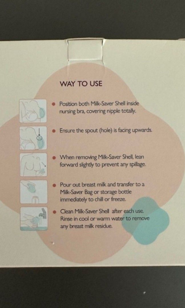 Madam partum Milk saver shell, Babies & Kids, Maternity Care on Carousell