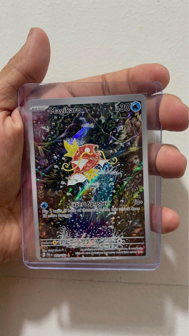 Magikarp IR Paldea Evolved, Hobbies & Toys, Toys & Games on Carousell