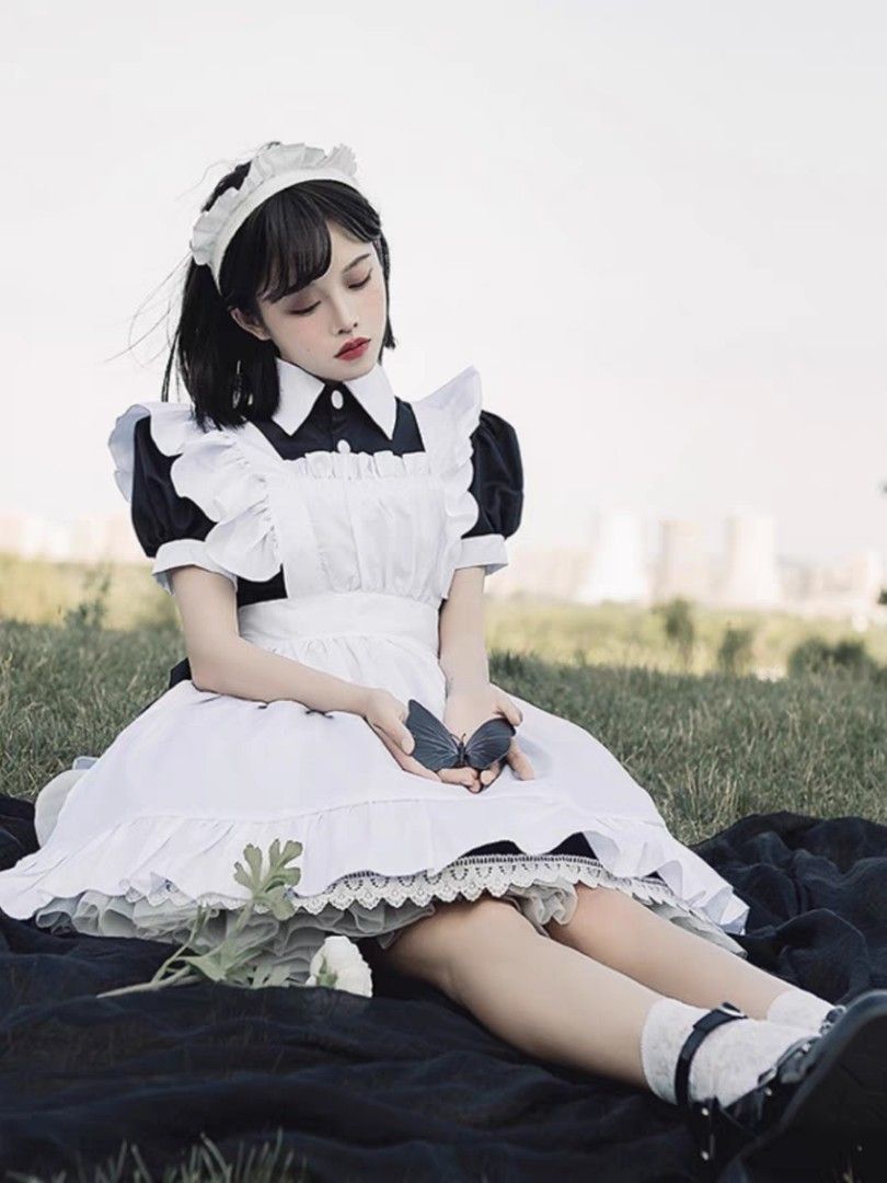 Maid Dress Outfit/Cosplay, Hobbies & Toys, Memorabilia & Collectibles ...
