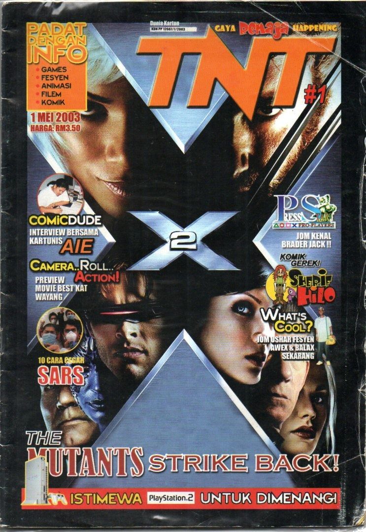 Majalah Komik TNT_1 Mei 2003-Vol :1, Hobbies & Toys, Books & Magazines, Comics & Manga on Carousell