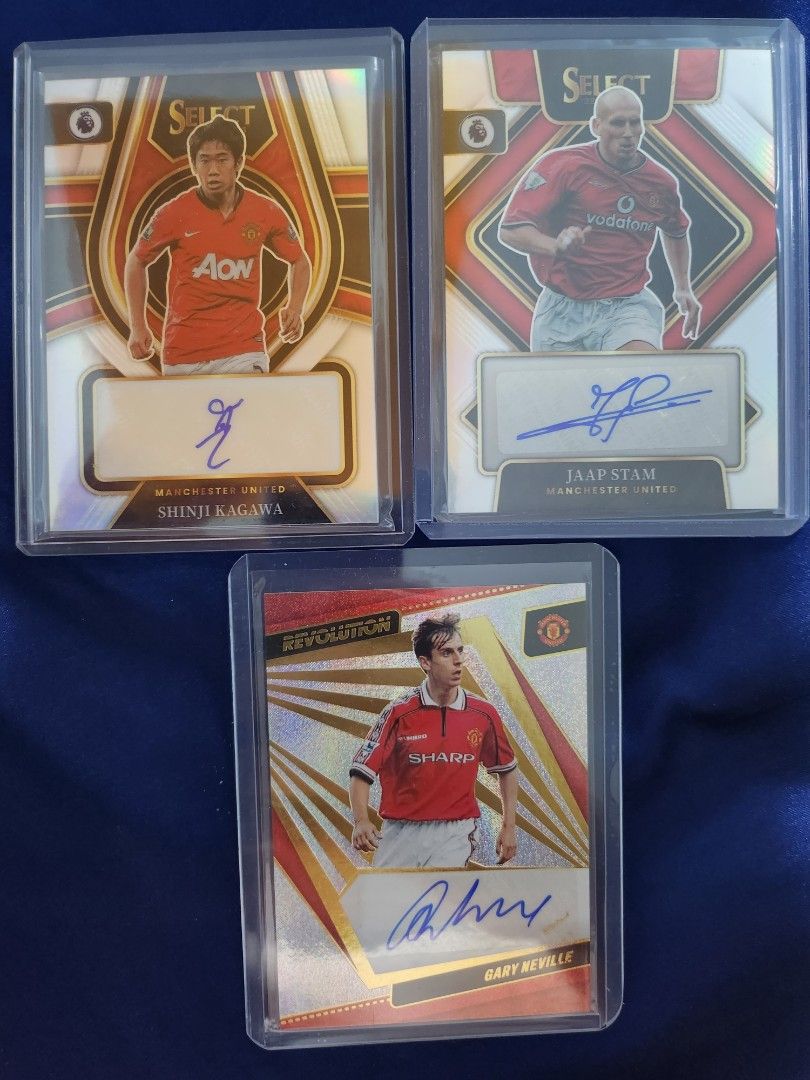 Manchester United Panini Autographs, Hobbies & Toys, Memorabilia ...