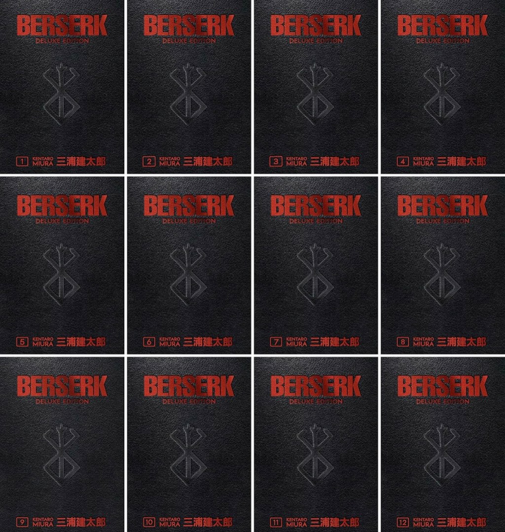 Manga berserk deluxe volumes 1-14 full set official authentic dark horse, Hobbies & Toys, Books ...