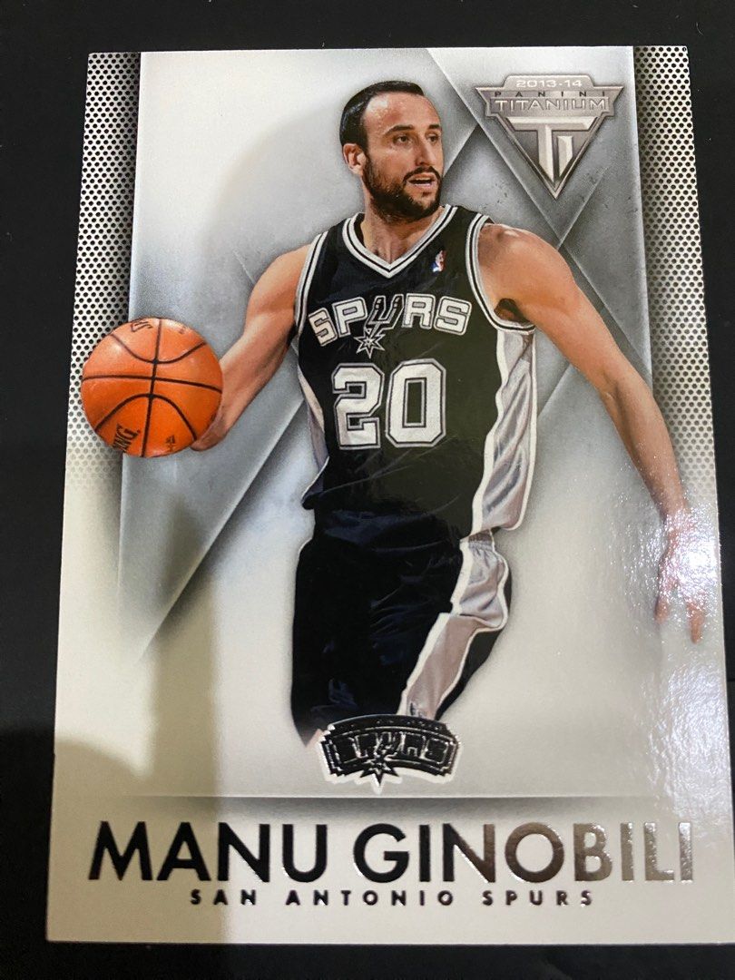 Manu Ginobili Panini Titanium Collectible Cards, Hobbies & Toys, Toys ...