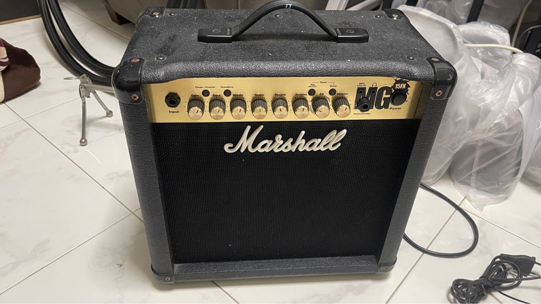 Marshall MG 15FX, Audio, Soundbars, Speakers & Amplifiers on Carousell
