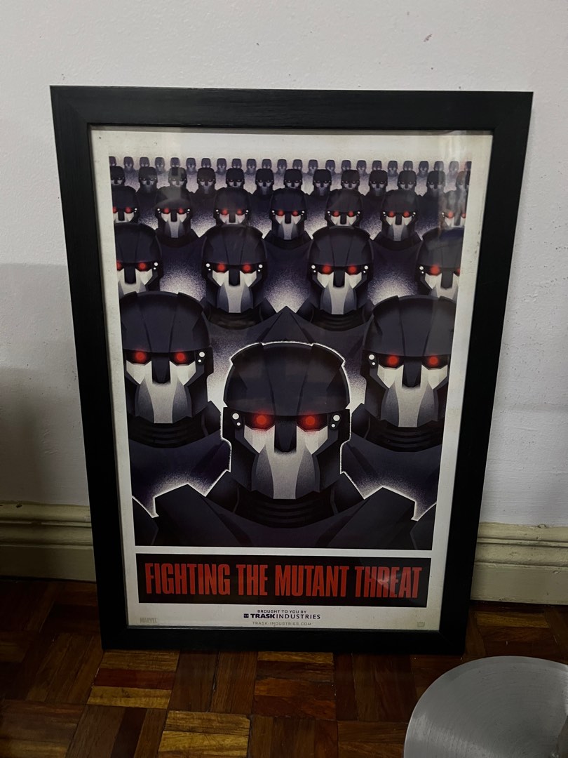 Marvel X-Men framed poster (days of future past), Furniture & Home ...