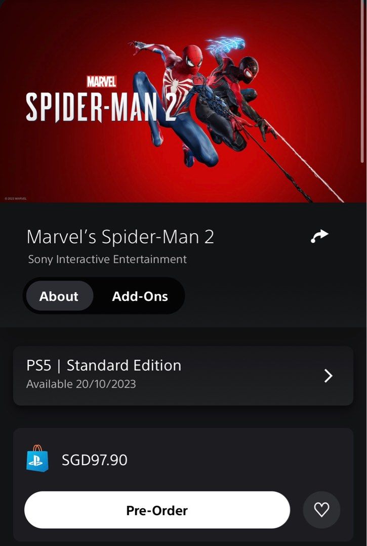 Marvel’s Spider-Man 2 Digital Code, Video Gaming, Video Games ...