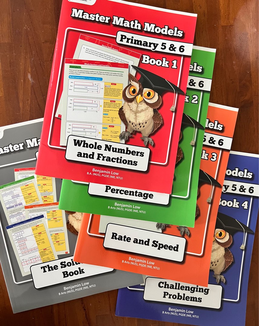 Master Math Models for Primary 5&6, Hobbies & Toys, Books & Magazines ...