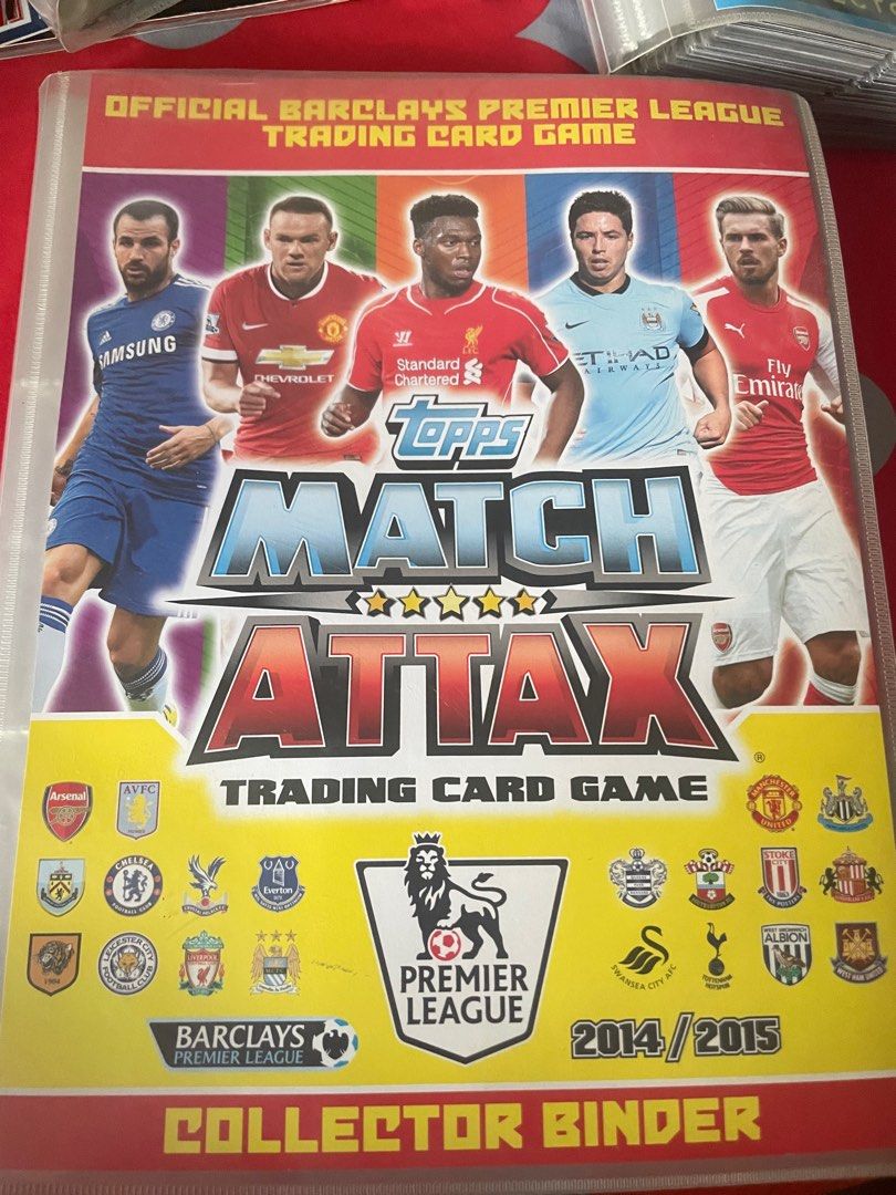 Match Attax 2014/2015 Collector Binder, Hobbies & Toys, Toys & Games on ...