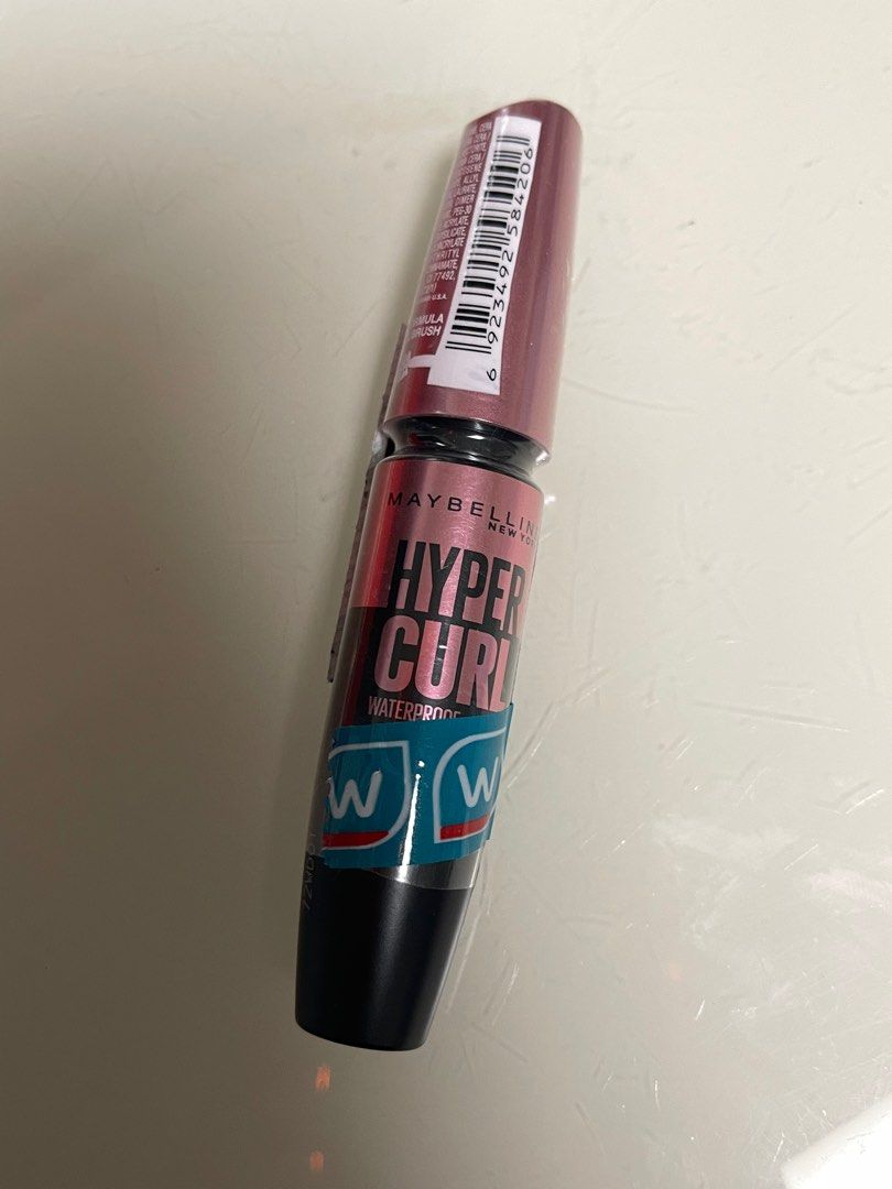 Maybelline hyper curl waterproof mascara, 美容＆個人護理, 健康及美容 - 皮膚護理, 化妝品 ...