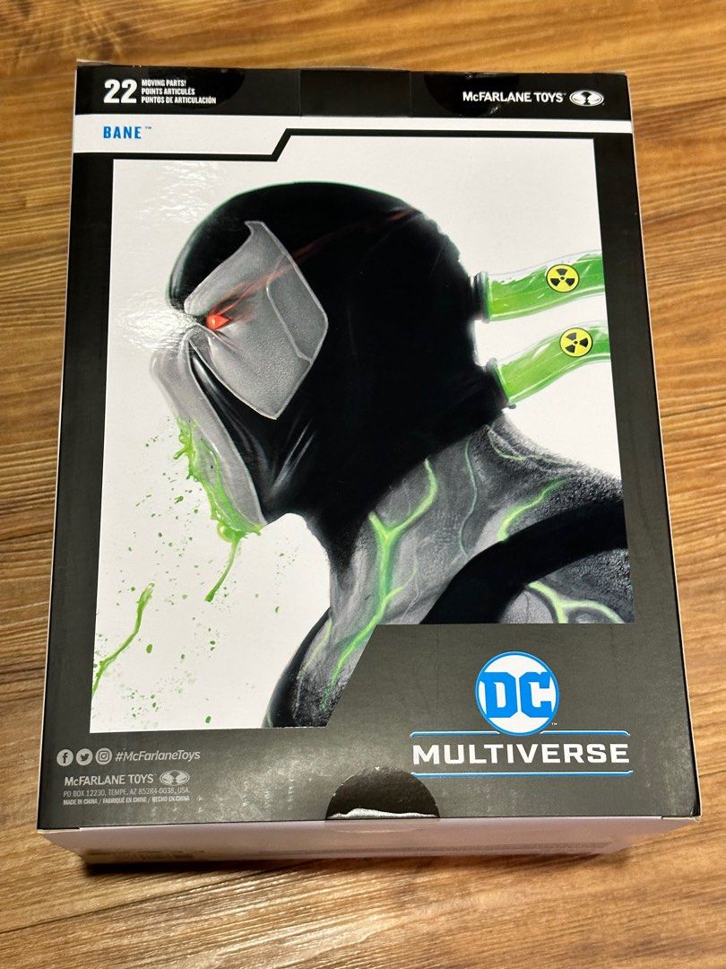 Mcfarlane DC Multiverse Bane Megafig MISB, Hobbies & Toys, Toys & Games ...