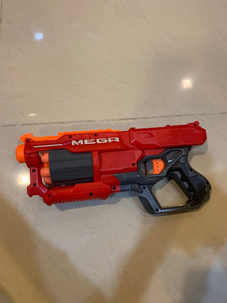 MEGA NERF BLASTER(not including postage and with 3 out of 6 bullets ...