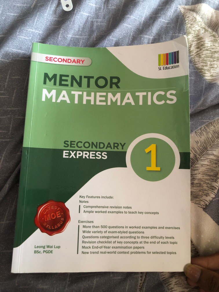 MENTOR MATHEMATICS SECONDARY 1 EXPEESS, Hobbies & Toys, Books ...