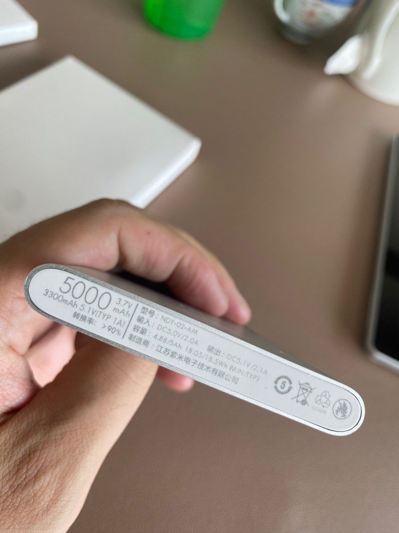 MI 5000mAh external battery, Photography, Photography Accessories, Batteries & Chargers on Carousell