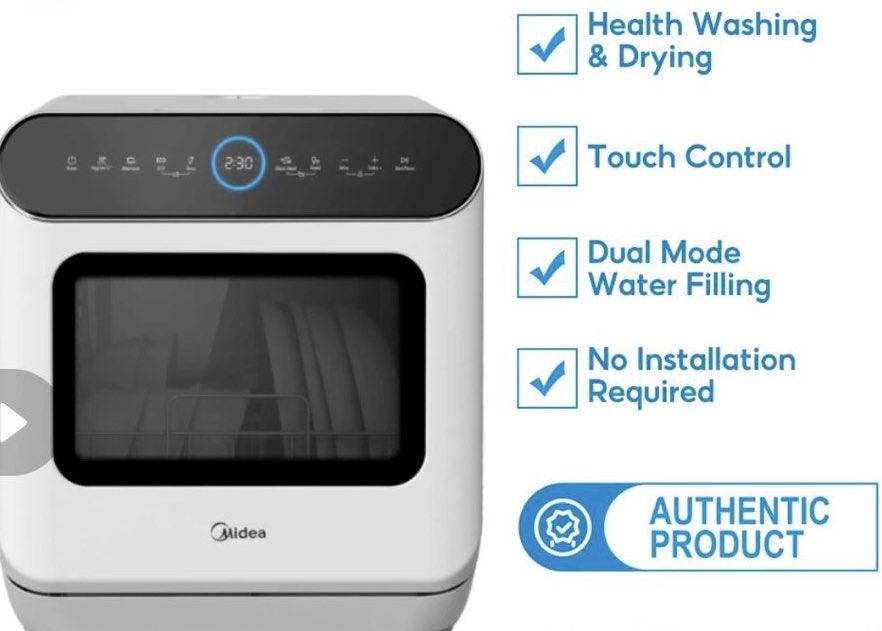 Midea dishwasher, TV & Home Appliances, Kitchen Appliances, Dishwasher ...