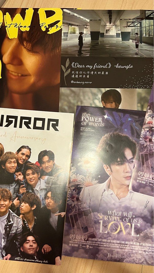 Mirror Poster Anson Lo Poster Ak Poster Ian Poster, 兒童＆孕婦用品, 嬰兒監視器 ...