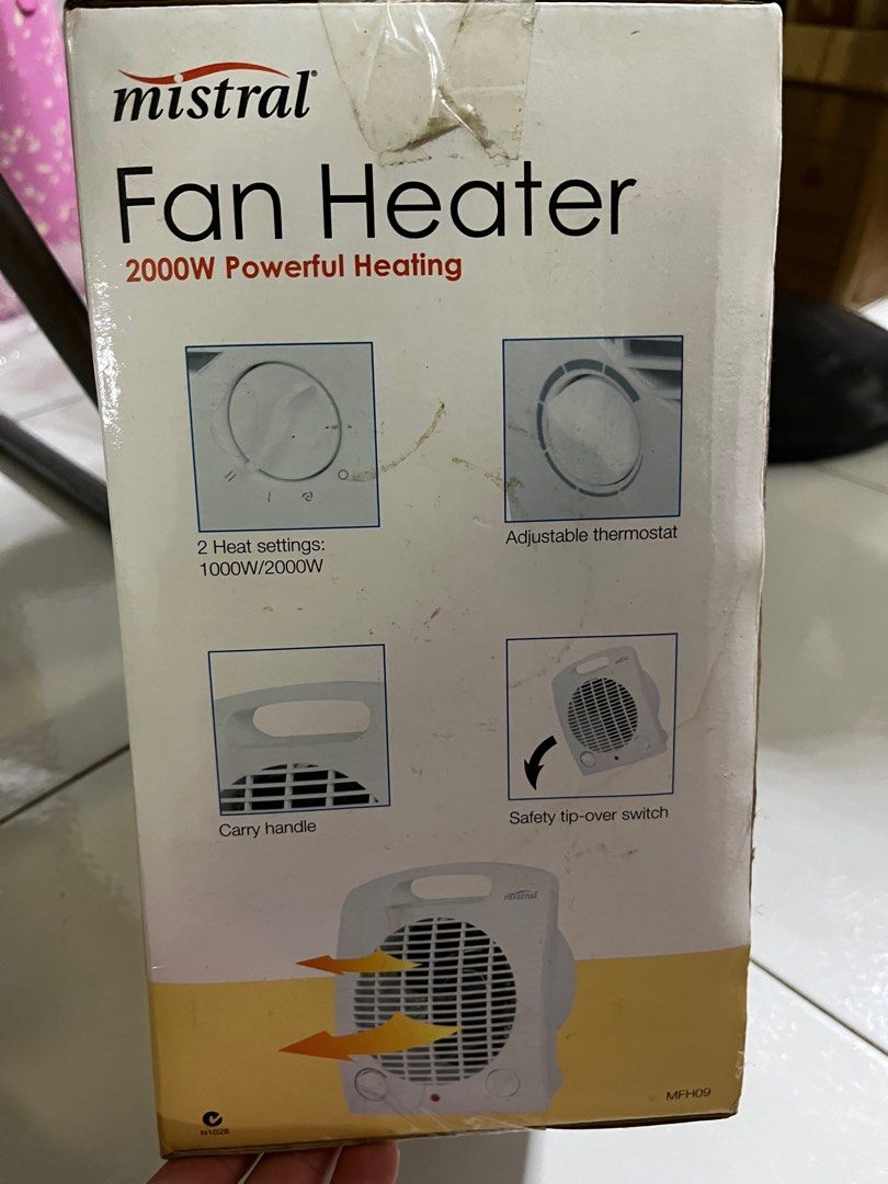 Mistral Fan Heater, TV & Home Appliances, Other Home Appliances on ...