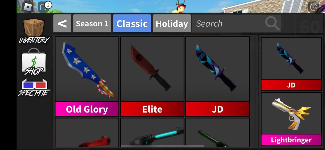 Mm2 JD knife, Video Gaming, Gaming Accessories, In-Game Products on ...