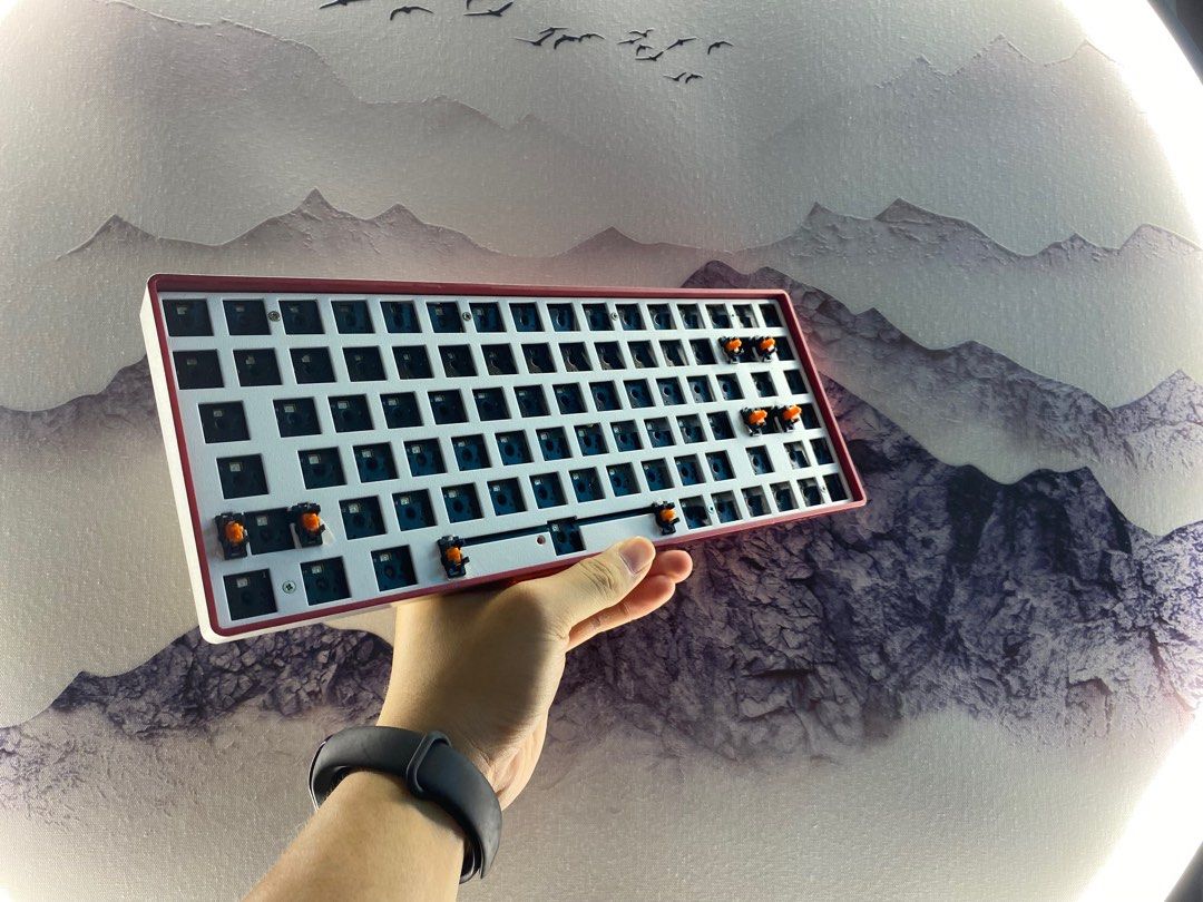 [WITH KEYCAPS]Modded DareU Budget Wireless Mechanical Keyboard ...