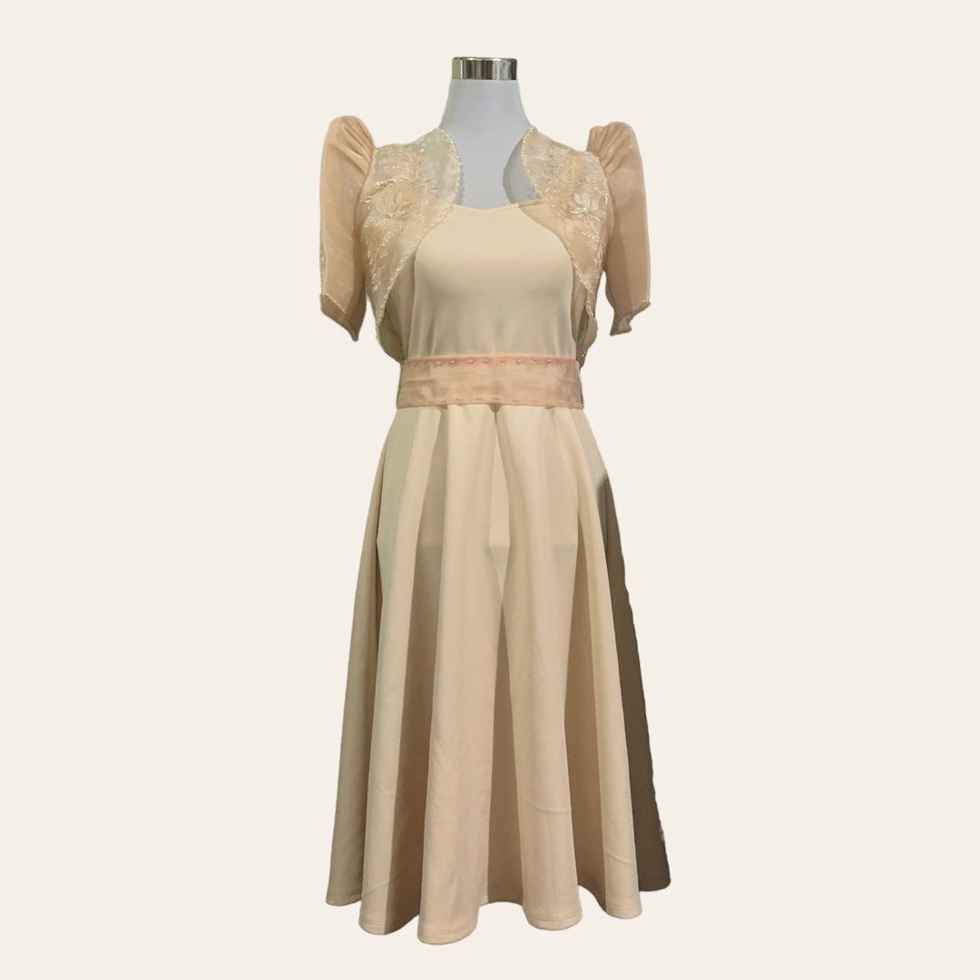 Modern Filipiniana Set, Women's Fashion, Dresses & Sets, Traditional ...