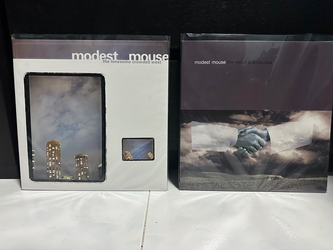 Modest Mouse - The Lonesome Crowded West \ The Moon & Antarctica Vinyl ...