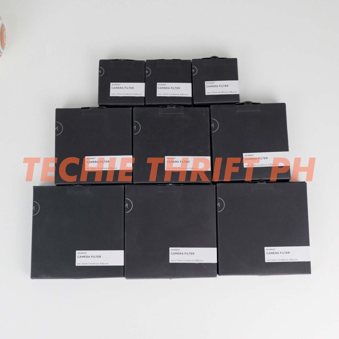 Moment Cinebloom Diffusion Filters (various sizes), Photography ...