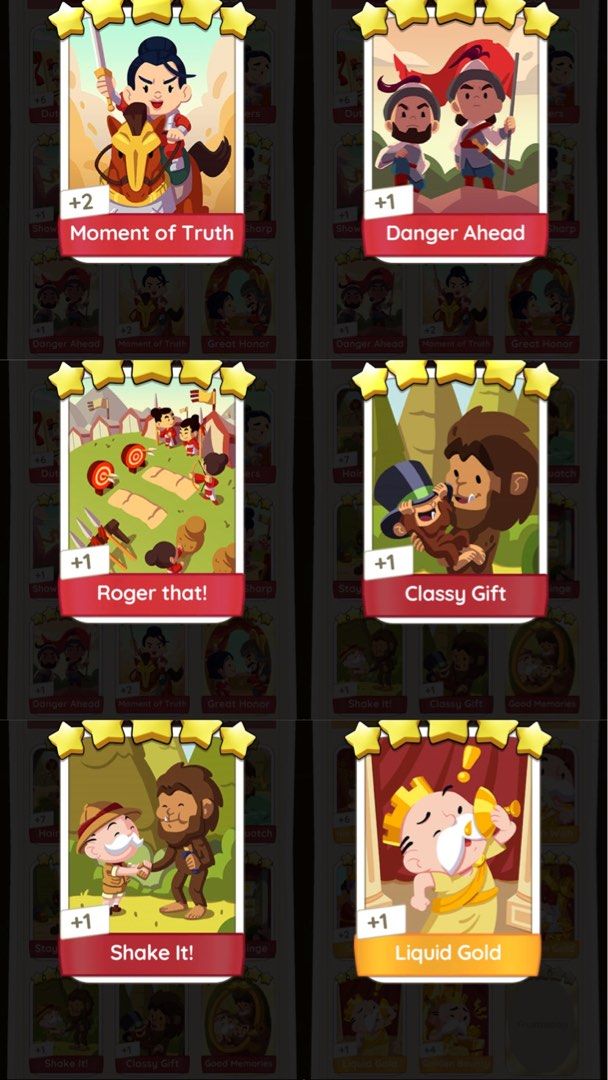 Monopoly go card, Video Gaming, Gaming Accessories, In-Game Products on ...