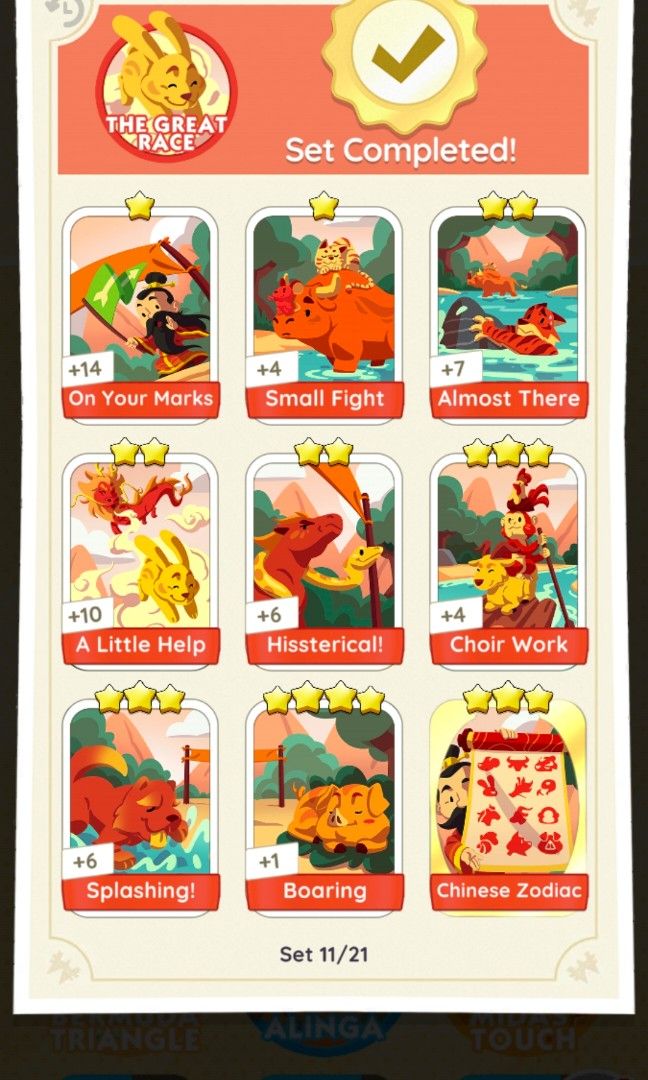 MONOPOLY Go four star cards, Hobbies & Toys, Toys & Games on Carousell