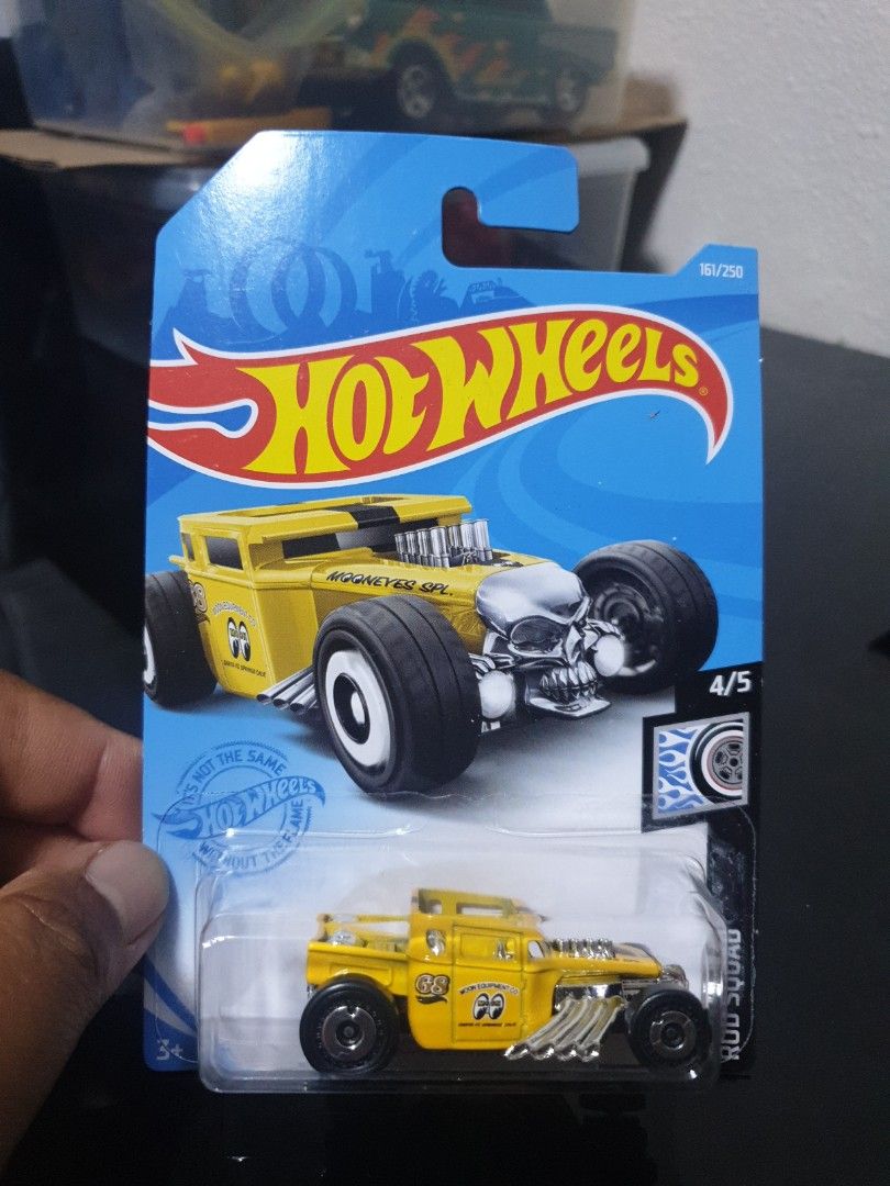 Mooneyes Moon Eyes Yellow Hotwheels Hot Wheels Rod Squad, Hobbies ...