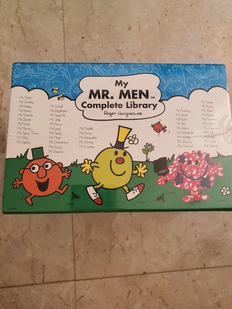Mr Men complete library, Hobbies & Toys, Books & Magazines, Children's ...