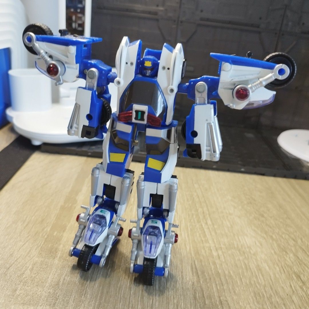 MRR Machine Robo Rescue Hyper Police Robo, Vintage Go Bots ...