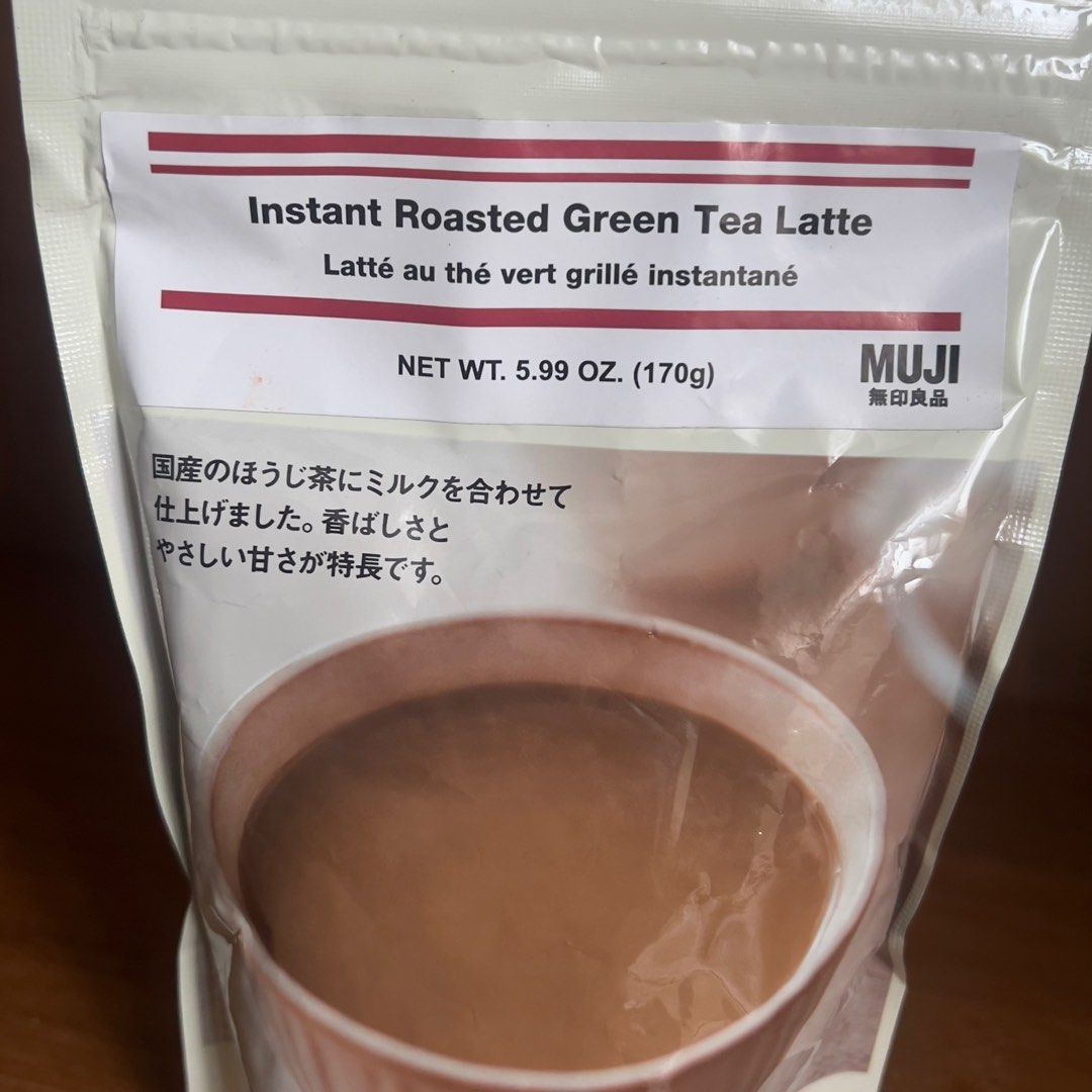 MUJI - Instant Roasted Green Tea Latte, Food & Drinks, Beverages on ...