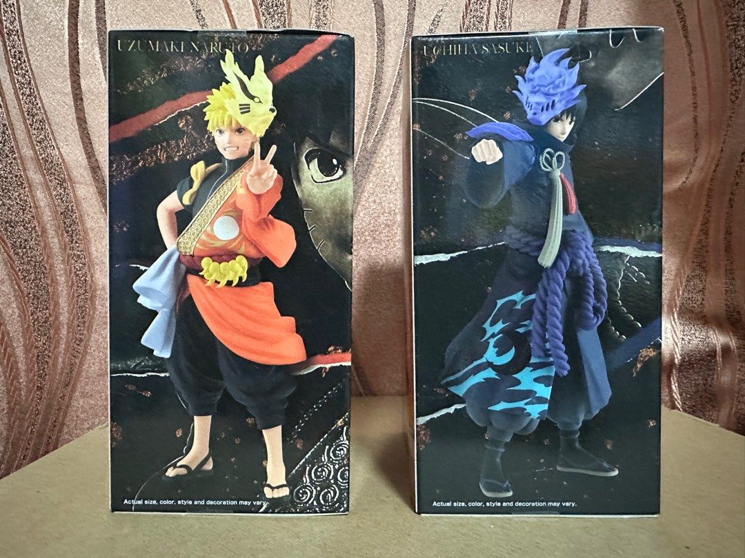 Naruto and Sasuke figure set, Hobbies & Toys, Toys & Games on Carousell