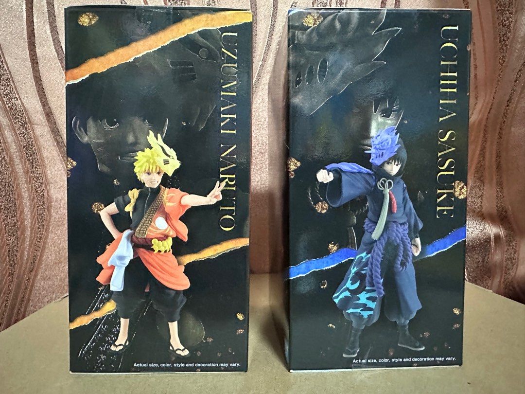 Naruto and Sasuke figure set, Hobbies & Toys, Toys & Games on Carousell