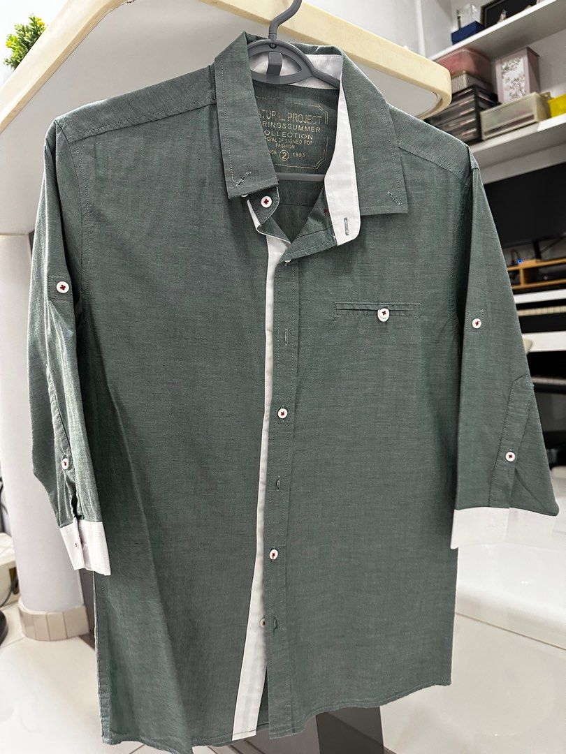 Natural Project Shirt, Men's Fashion, Tops & Sets, Formal Shirts on ...