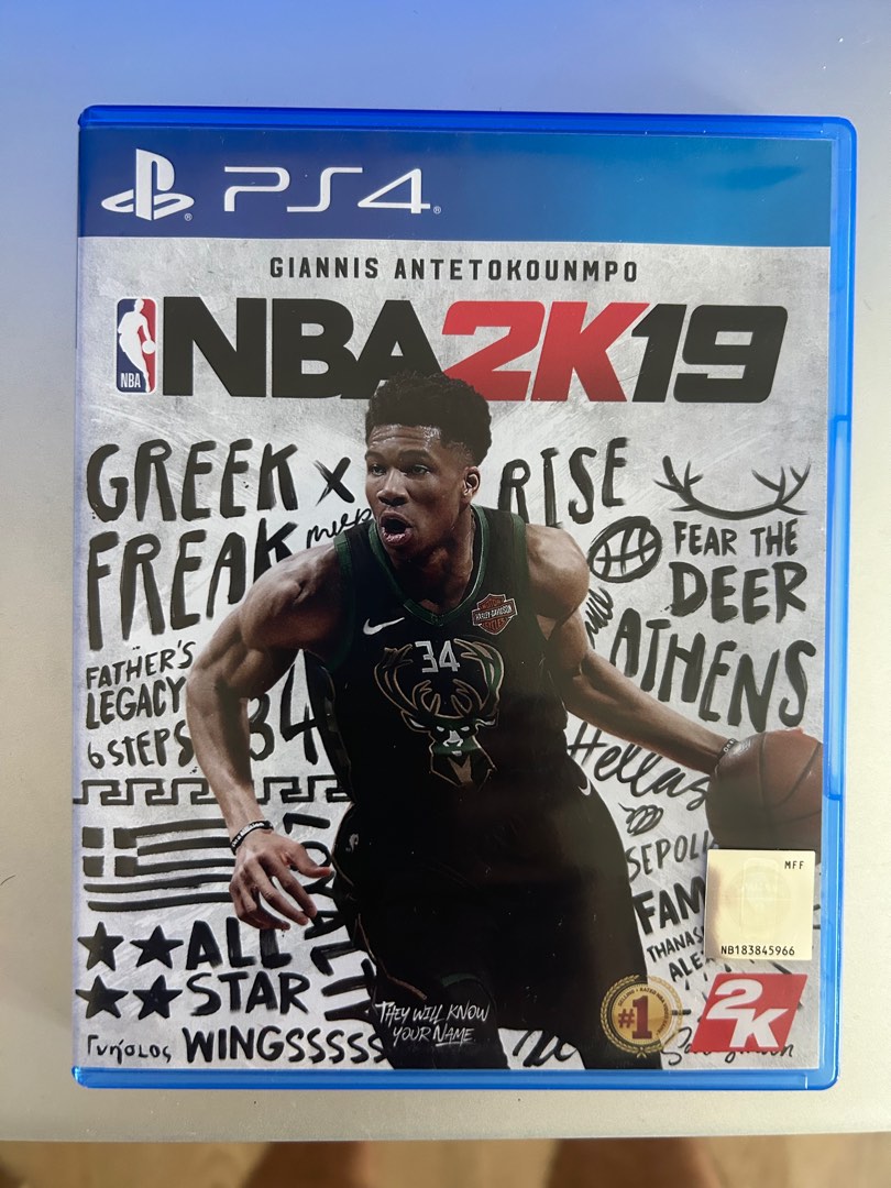 NBA 2K19 PS4 + Free NFL Madden, Video Gaming, Video Games, PlayStation ...