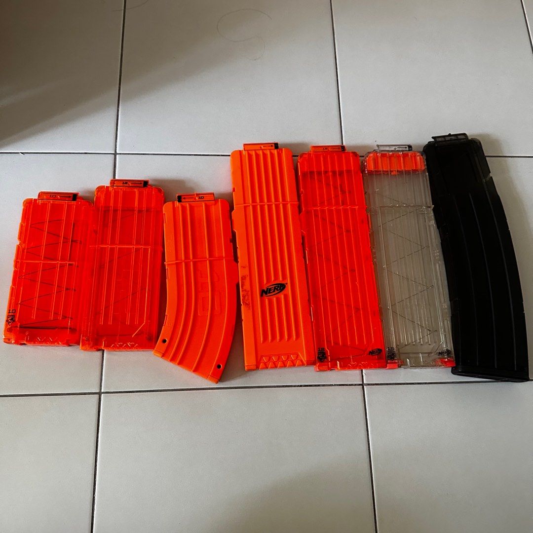 Nerf Magazines ( clips ), Hobbies & Toys, Toys & Games on Carousell