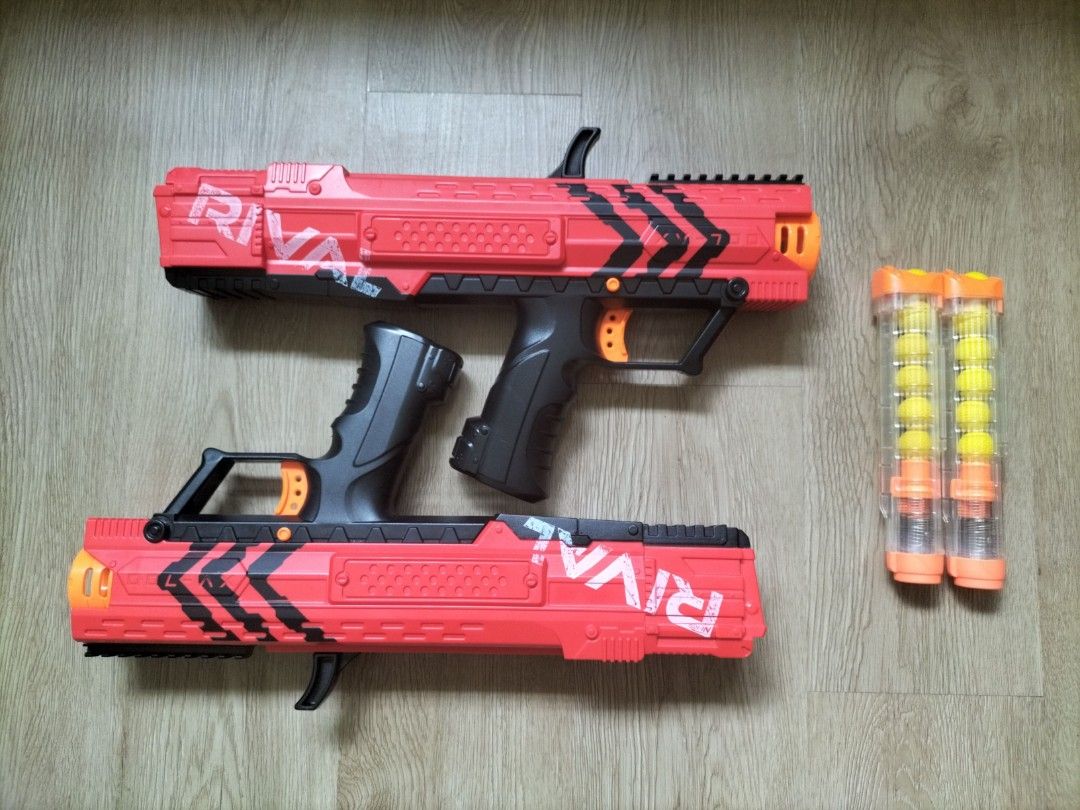 NERF Rival Apollo XV-700 (Red), Hobbies & Toys, Toys & Games on Carousell
