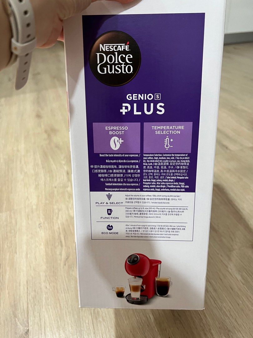 Nescafe Dolce Gusto Genio Plus, TV & Home Appliances, Kitchen ...
