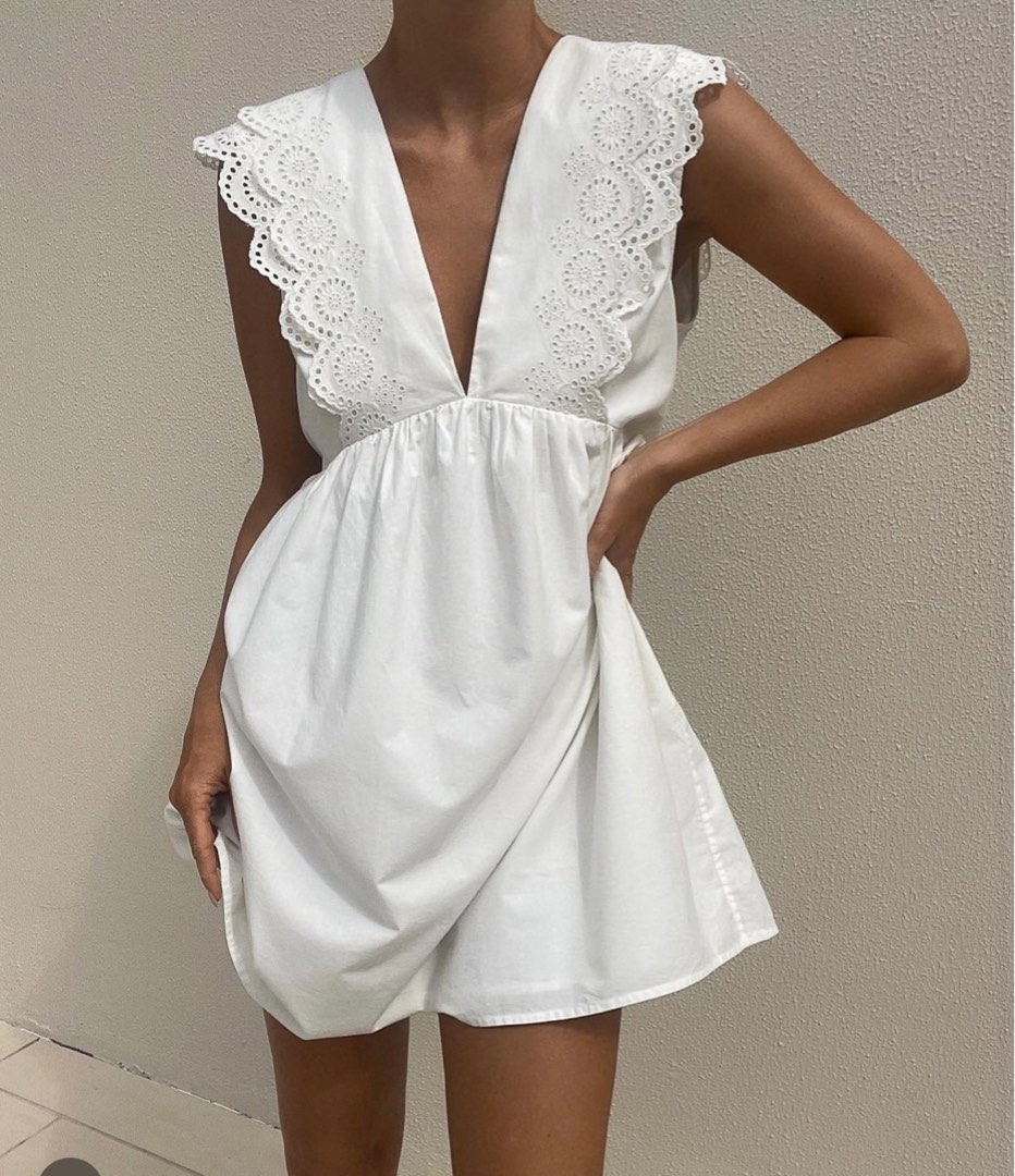 SOLD OUT $475 POSSE the Label SOFIA RICHIE Cassidy White Dress Small ...