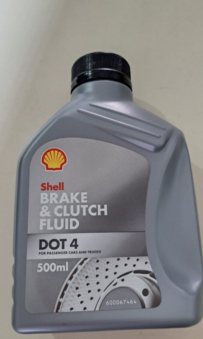 [New Bottle] Shell Brake Fluid Dot 4, Car Accessories, Accessories on ...