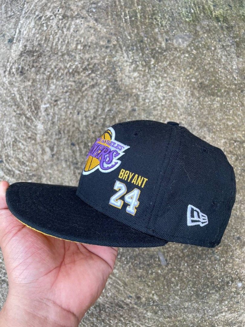 New era los angeles lakers Kobe bryant Fitted Cap, Men's Fashion ...
