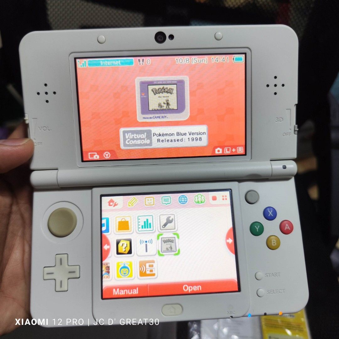 New Nintendo 3DS Pokemon 20th Anniversary Edition with Box, Video ...